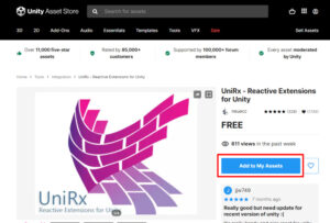 【Unity】UniRx導入方法を画像付きで解説！｜ゆるユニ