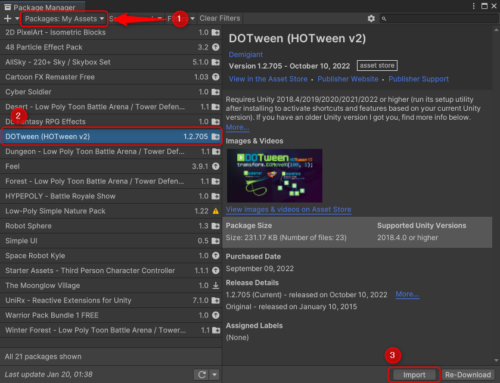 【Unity】DoTween使い方をインストールから丁寧に解説