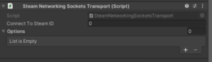 【Unity】NetcodeをSteamworksに対応させる