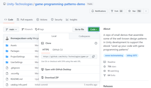 実践に役立つ！Unity公式のデザインパターンサンプルを紹介
