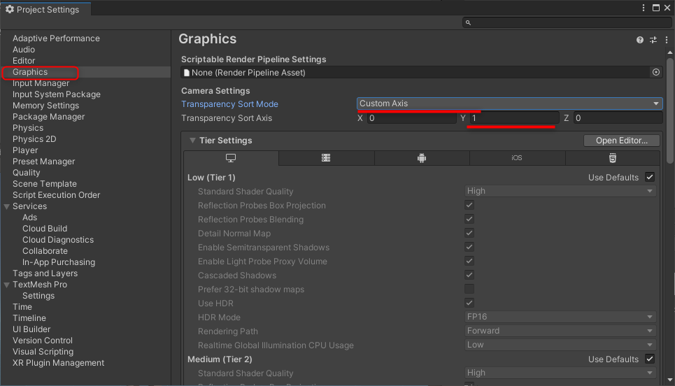 【Unity】Spriteの描画順番をY軸で判定する方法！